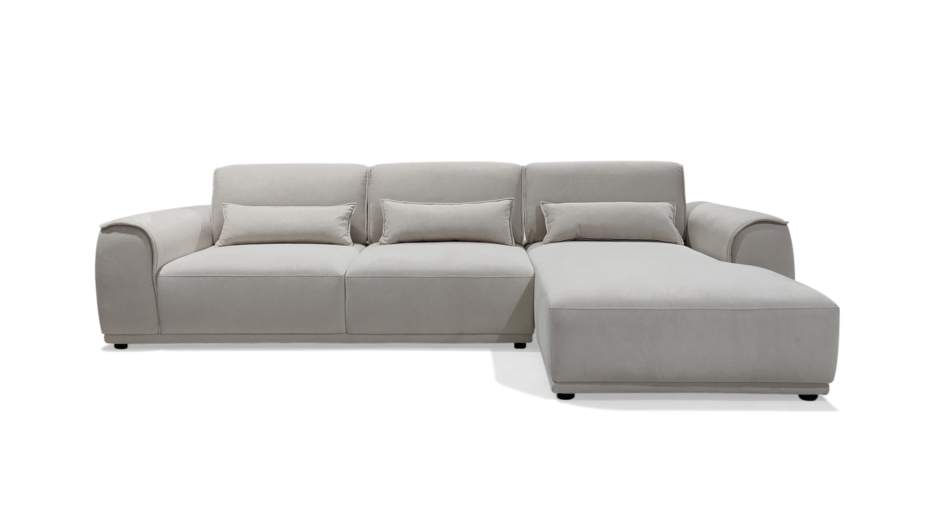 Astra Fabric Chaise Lounge | Sofa Lab