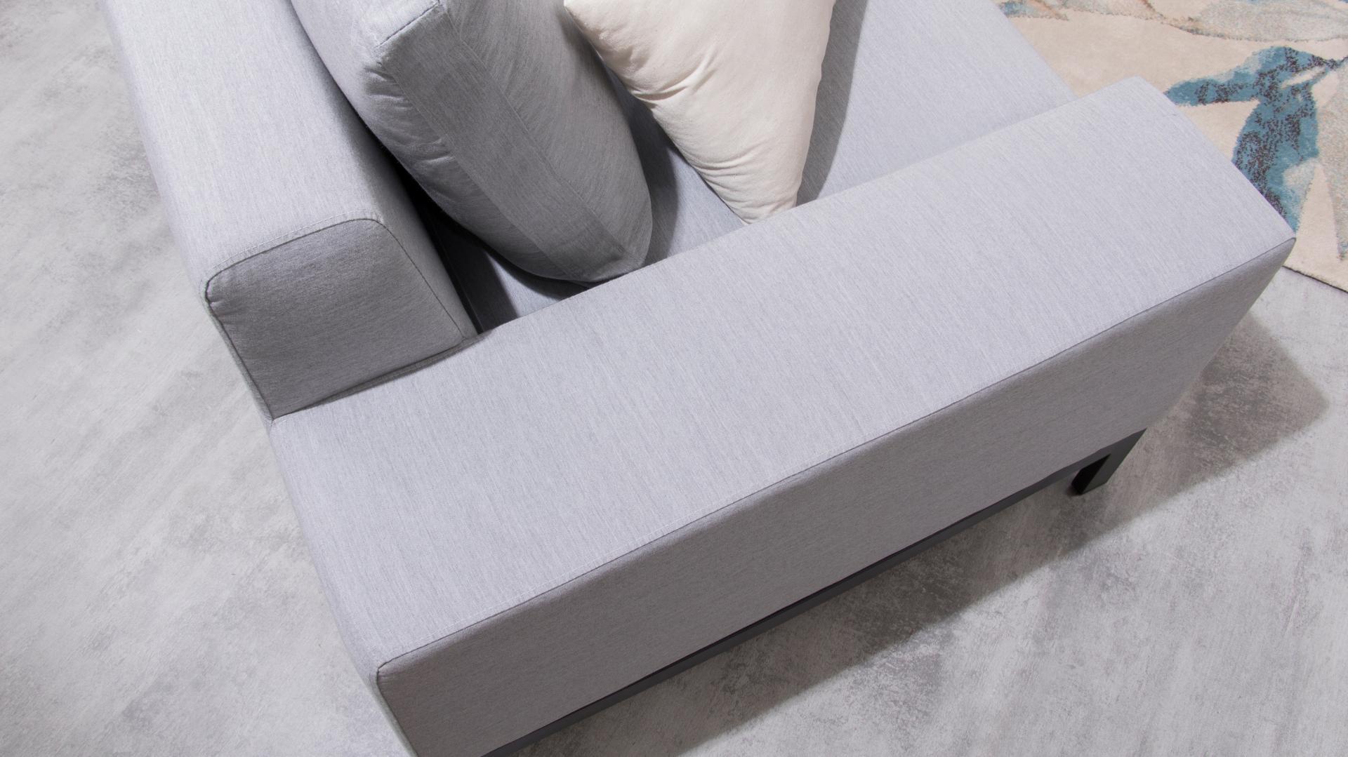 Jervis Outdoor Fabric Corner Lounge With Coffee Table | Lavita Outdoor