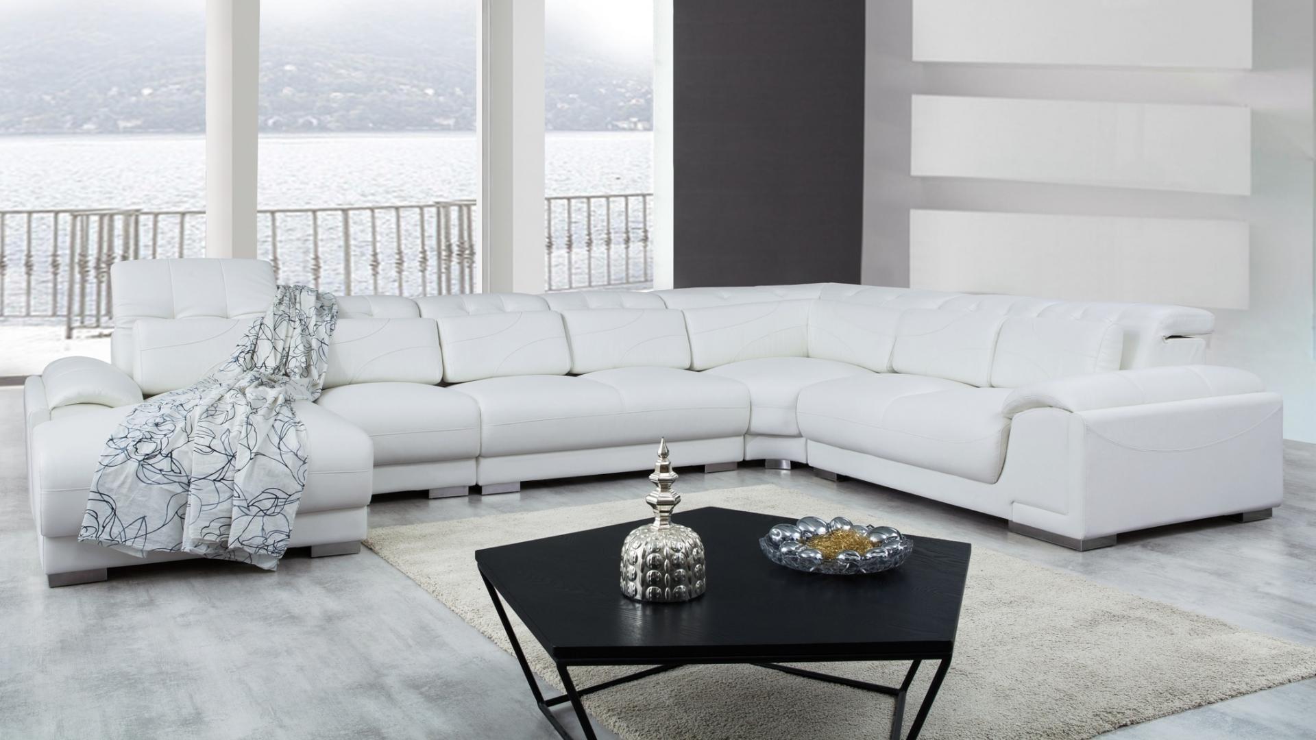 Bronte Leather Modular Lounge Option B | Lounge Life