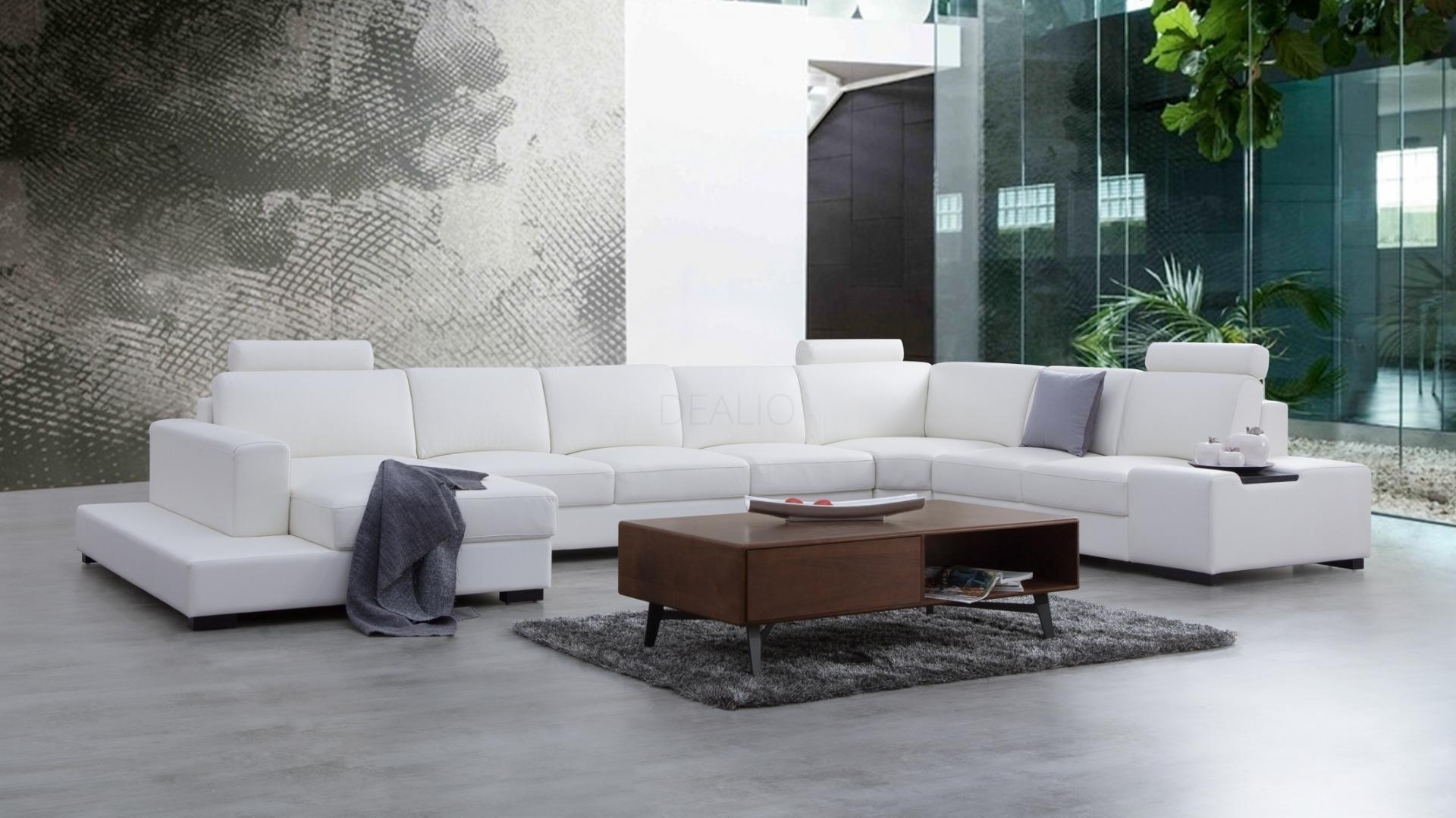 Hollywood Leather Modular Lounge Option B | Lounge Life