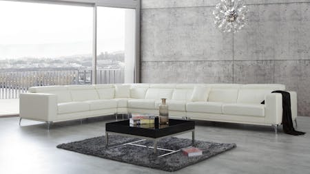 Leather Corner Lounges - Lounge Life