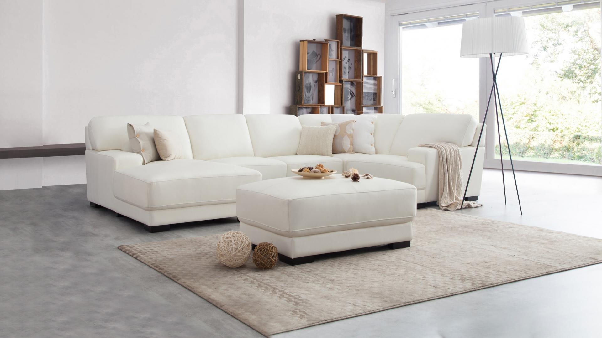 Volante Leather Modular Lounge Option C | Lounge Life