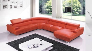 Lexington Leather Modular Lounge Option A - Lounge Life