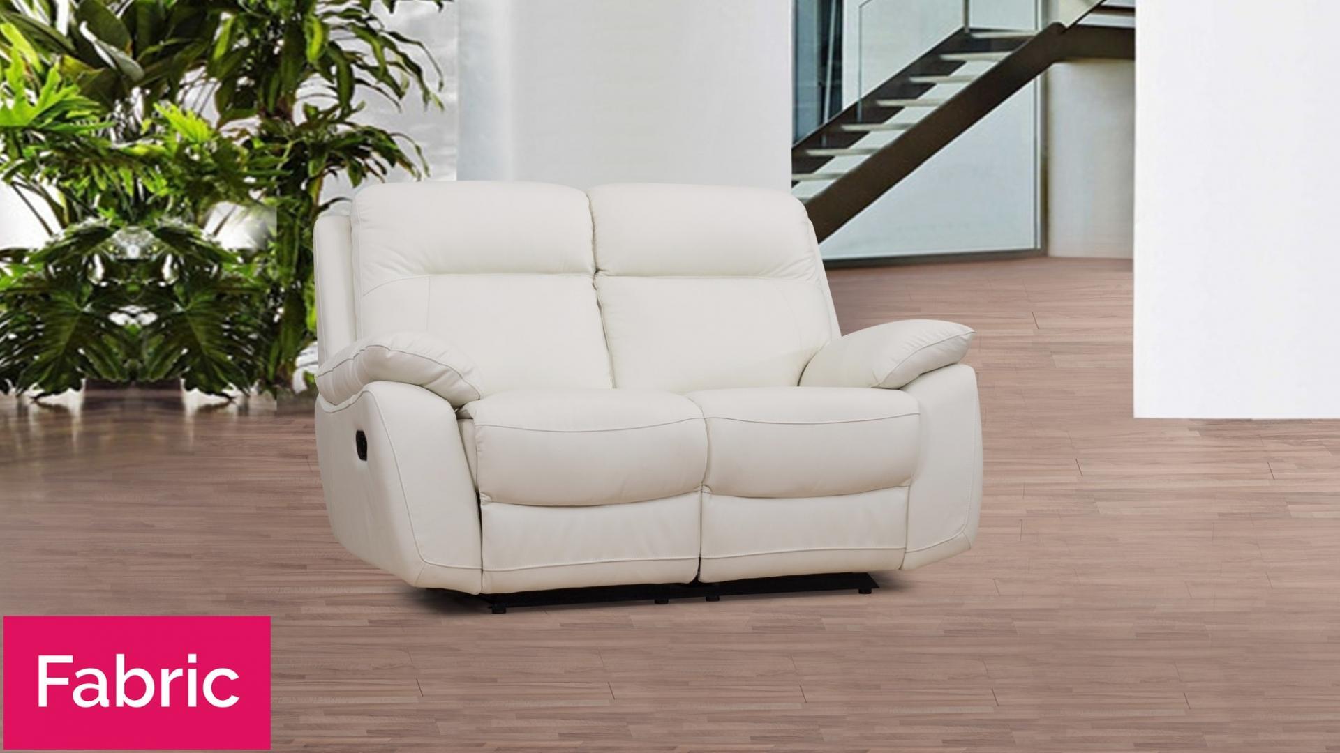 Berkeley Fabric Recliner Two Seater Sofa | Sofa Lab