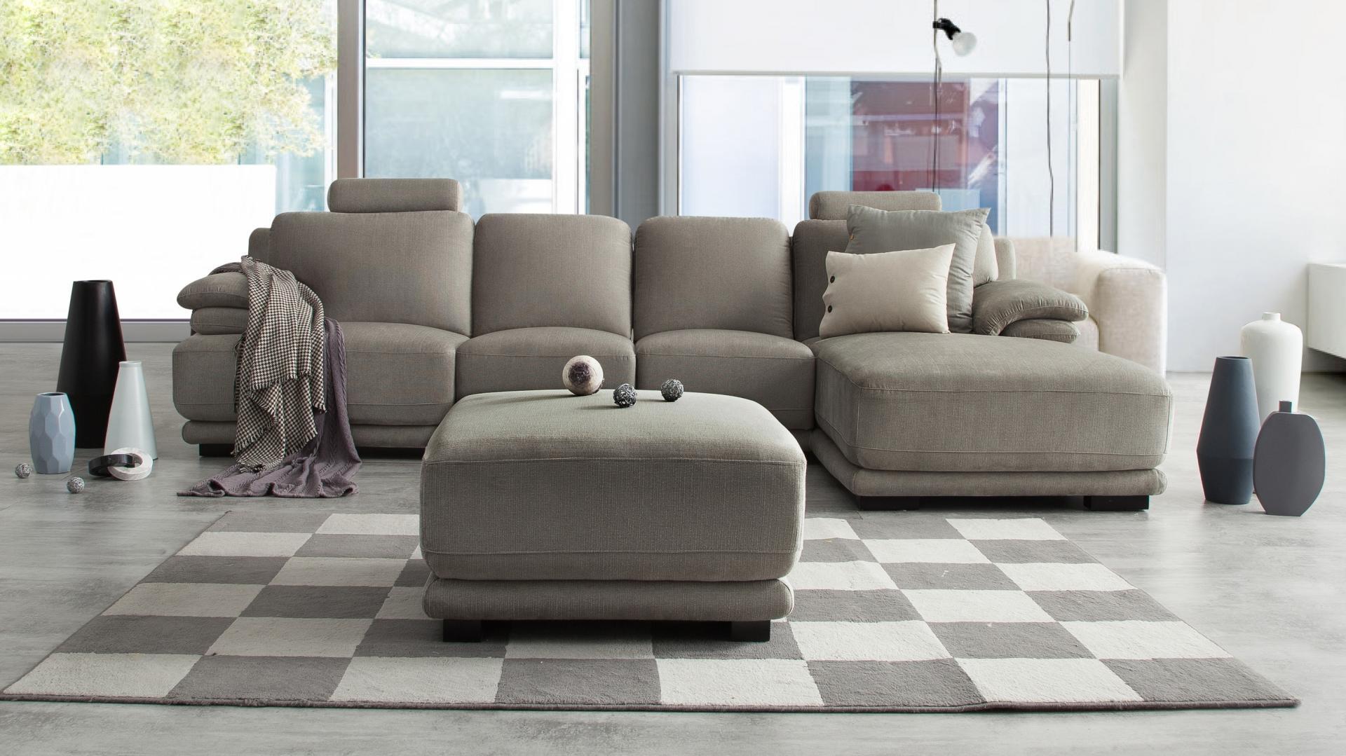 Juliet Fabric Chaise Lounge Option B | Sofa Lab