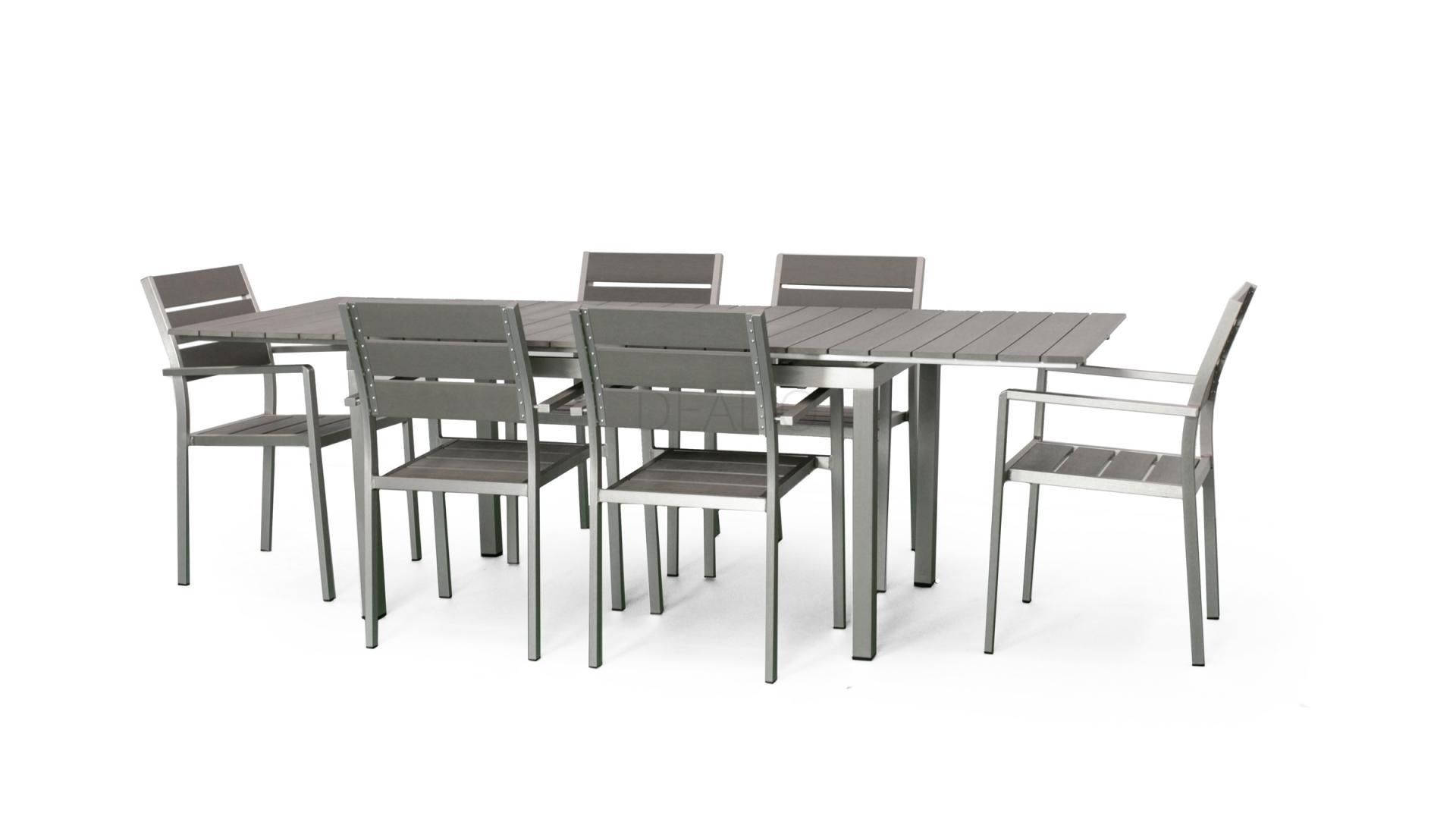 Argento Outdoor Extension Dining Set | Lavita Outdoor