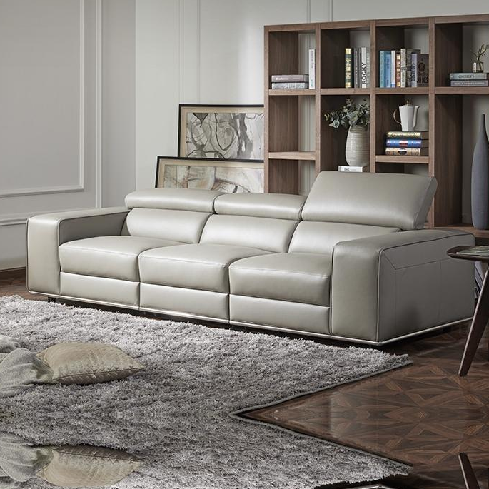 Lorenzo Leather Three Seater Sofa | Lounge Life