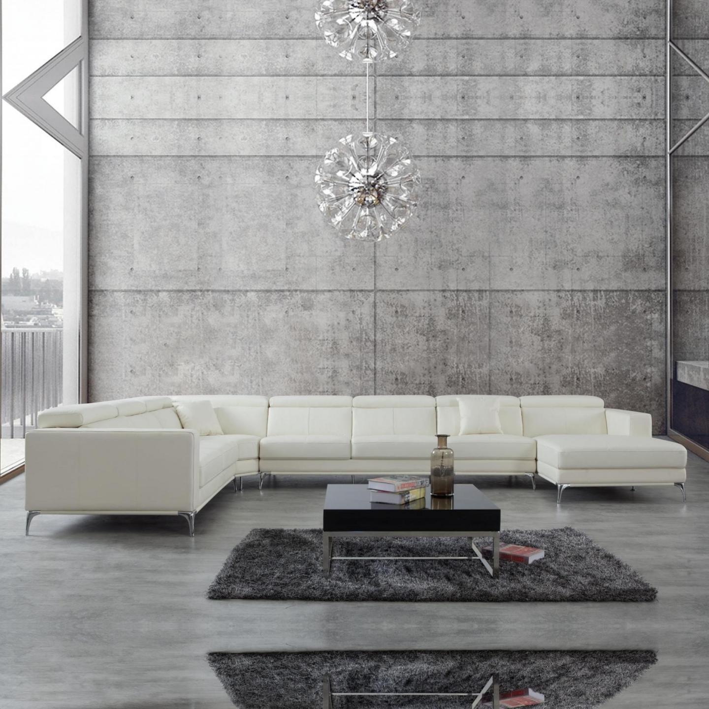 Club Leather Modular Lounge Option B | Lounge Life