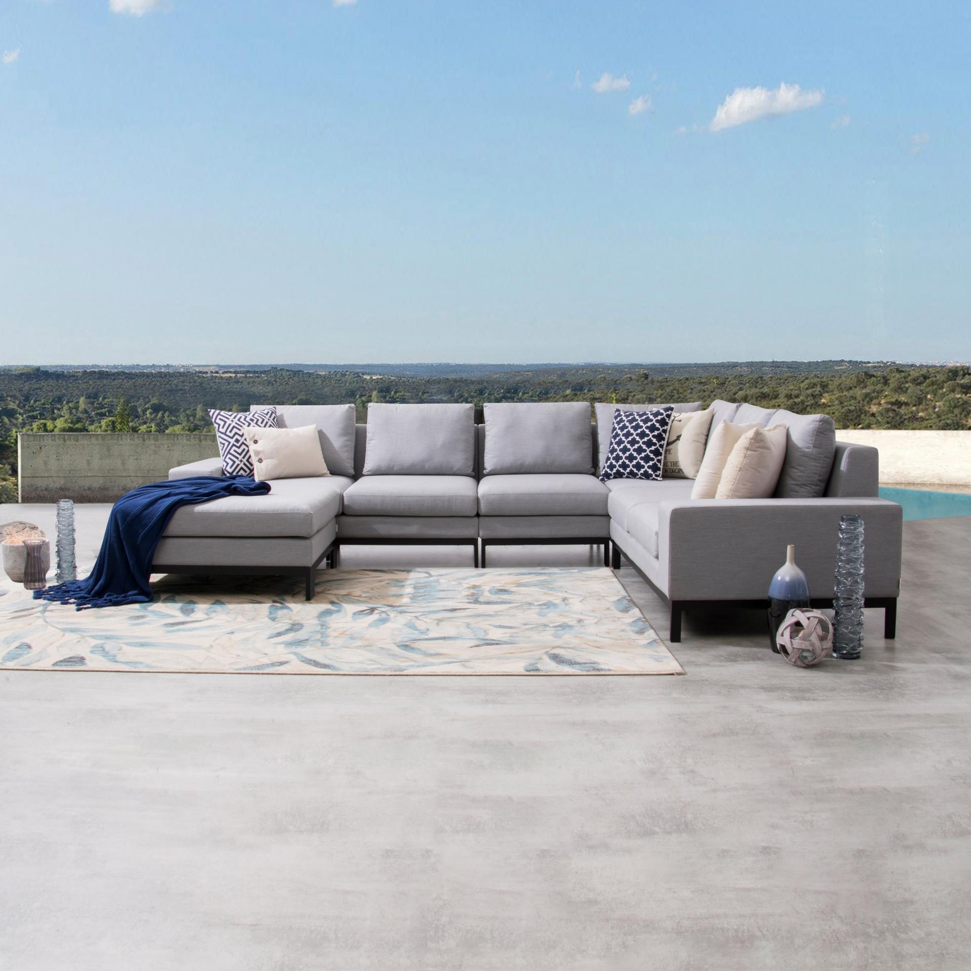 Jervis Outdoor Fabric Modular Lounge | Lavita Outdoor