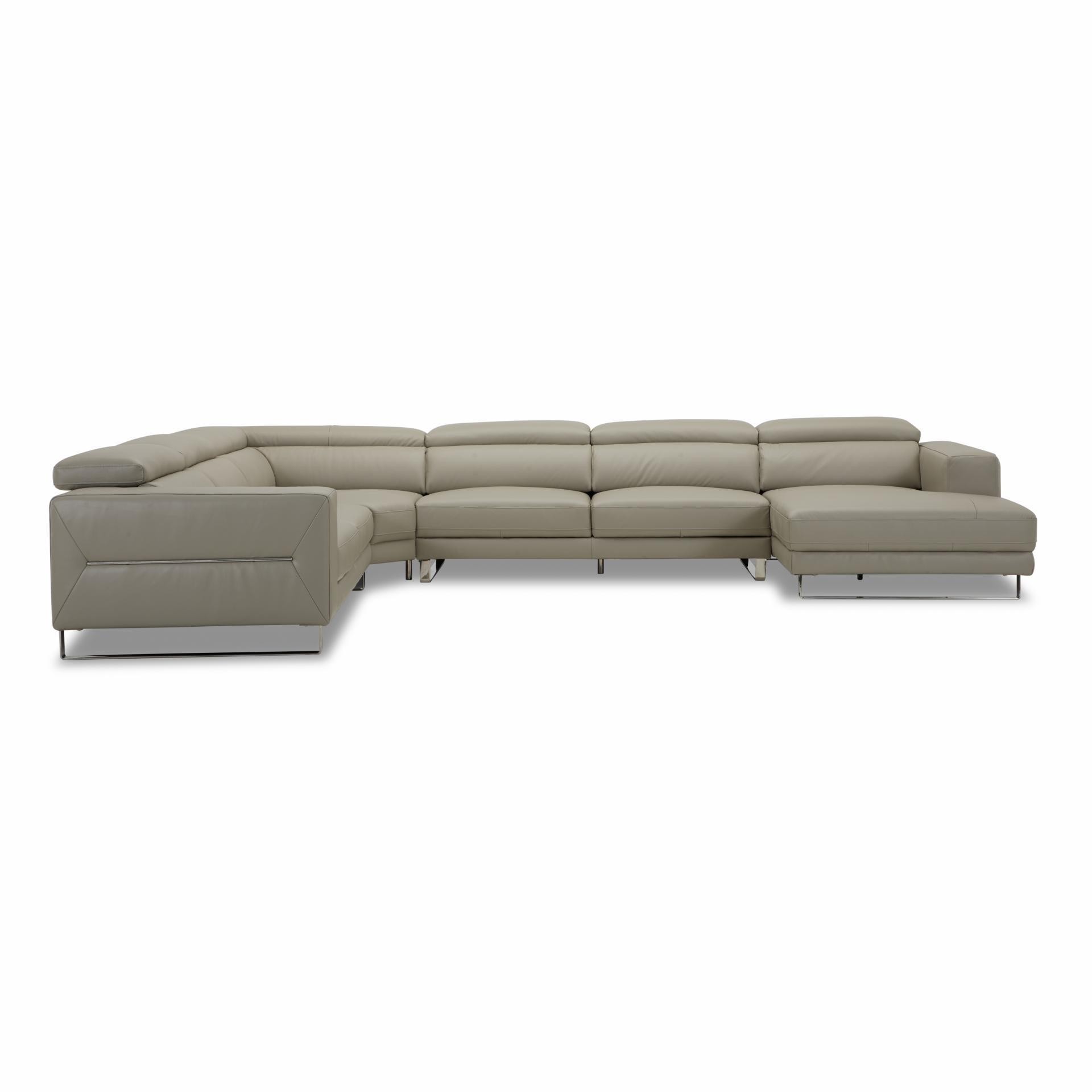 Elixir Leather Sliding Modular Lounge Option A | Lounge Life