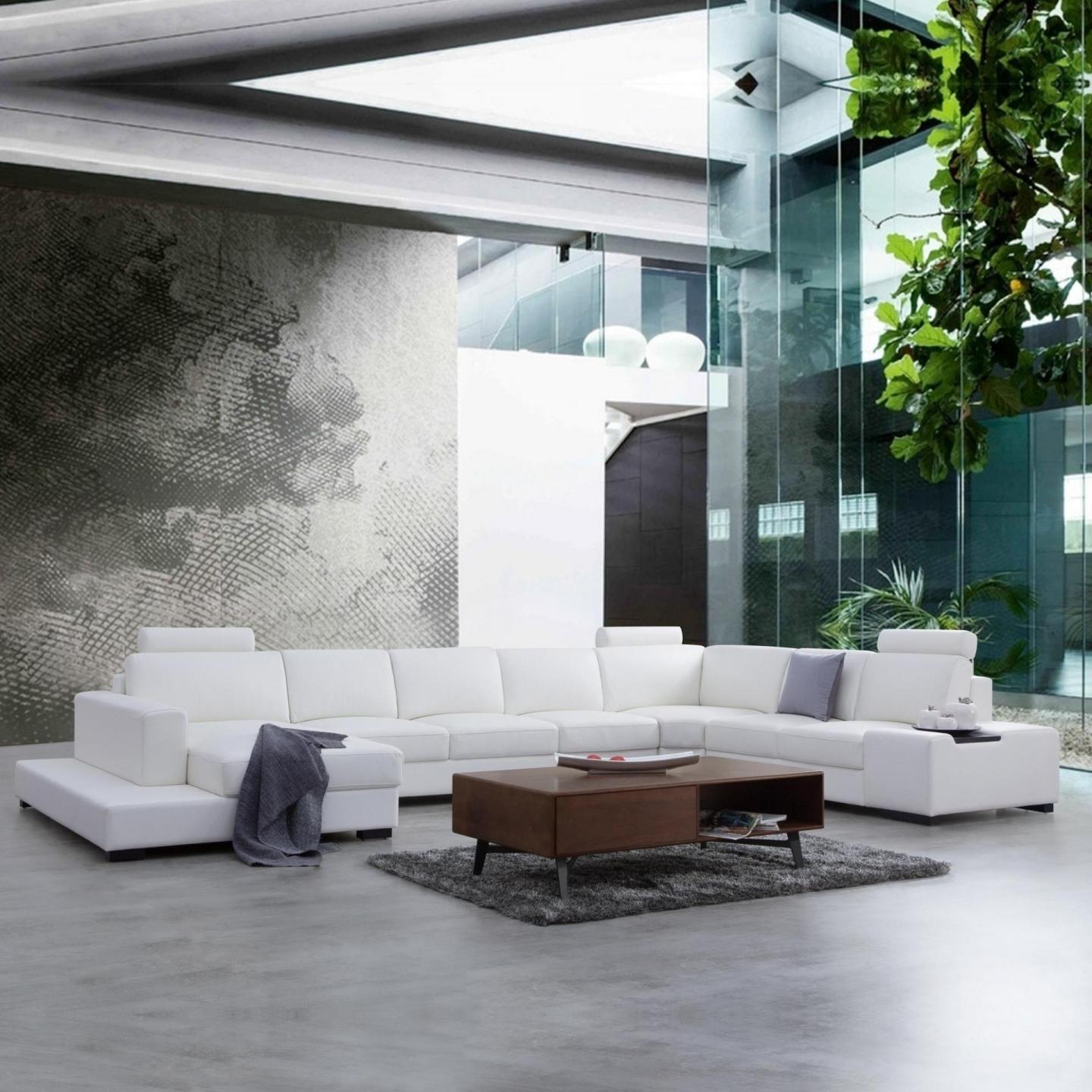 Hollywood Leather Modular Lounge Option B | Lounge Life