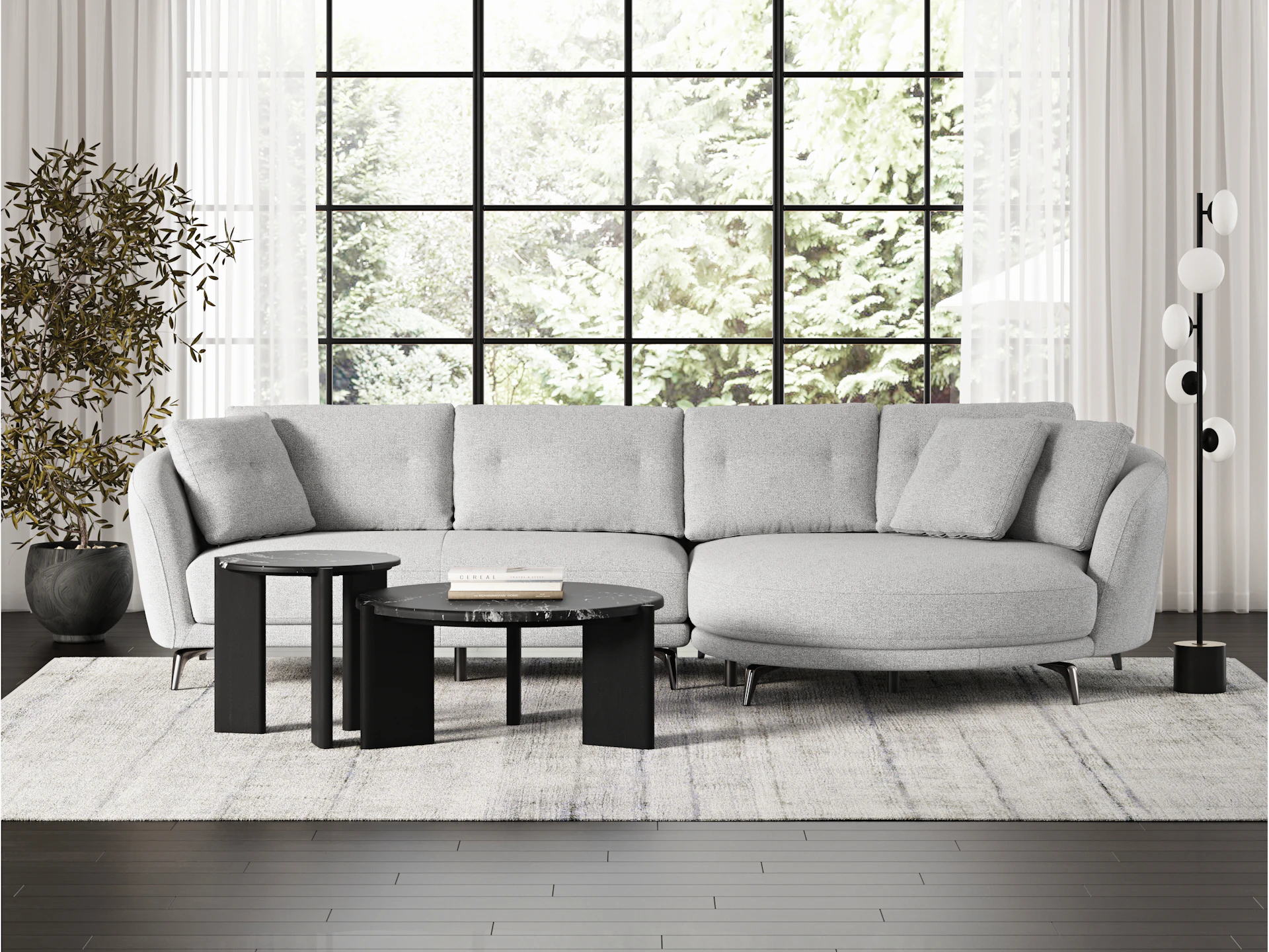 Velora Fabric Chaise Lounge | Lounge Life